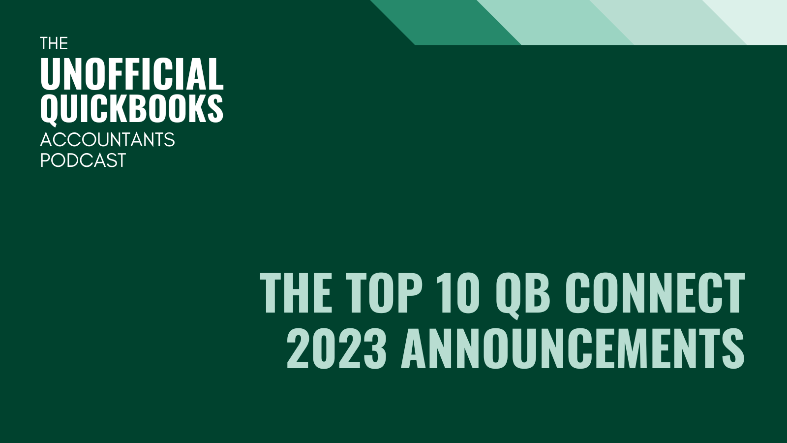 The Top 10 QB Connect 2023 Announcements