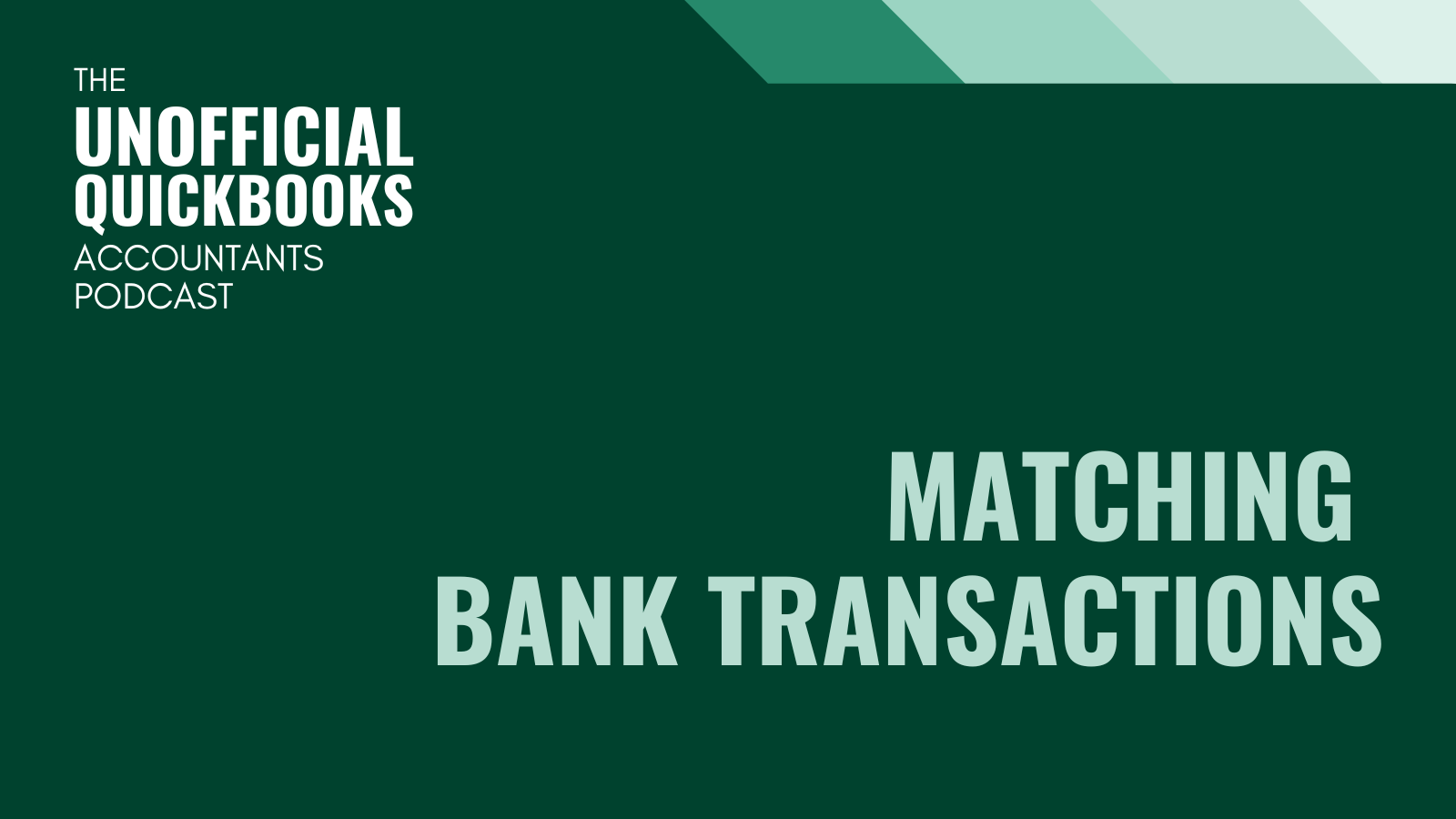 Matching Bank Transactions